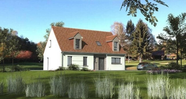 Maison combles aménagées, 3 chambres - Maisons Les Naturelles