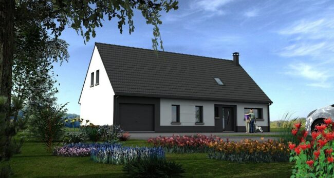 Maison combles aménagées, garage, 4 chambres - Maisons Les Naturelles