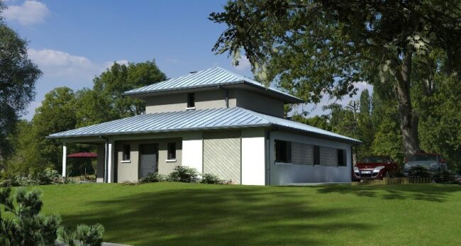 Maison R+1, sous sol complet, garage, 3 chambres - Maisons Les Naturelles