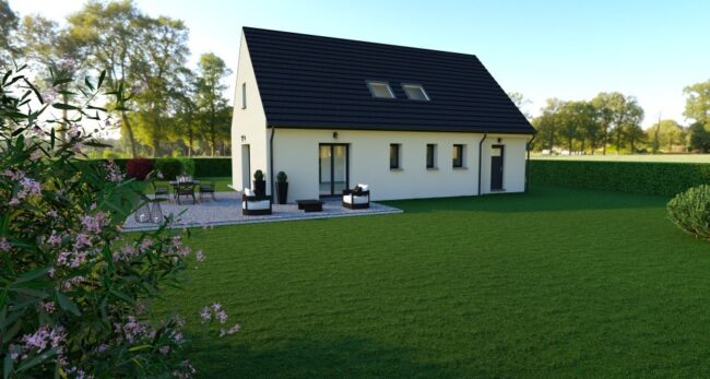 Maison de 97m², 3 chambres, garage - Maisons Les Naturelles